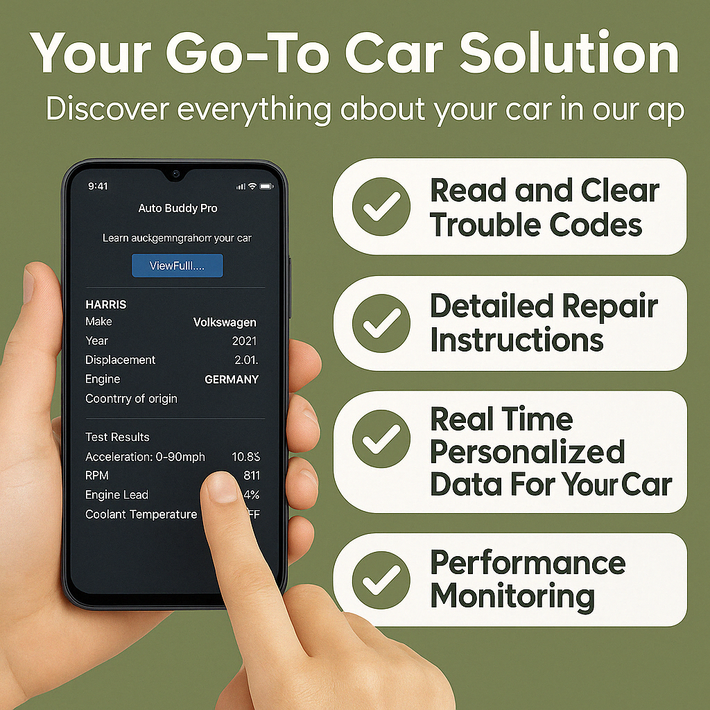 Auto Buddy Pro Smart Diagnostic Tool – AutoBuddy